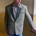 Vintage Trachten Jacket | 90s Lodenfrey Olive Green Linen Blazer | Lar ...